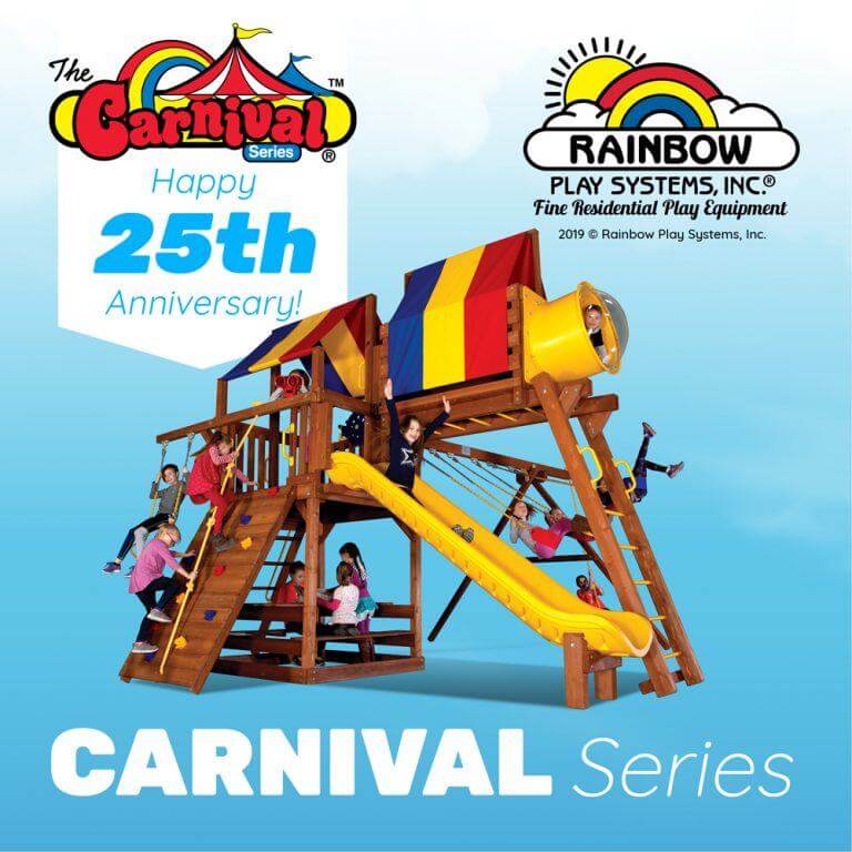 Carnival Series 25 Year Anniversary | Rainbow Play Systems