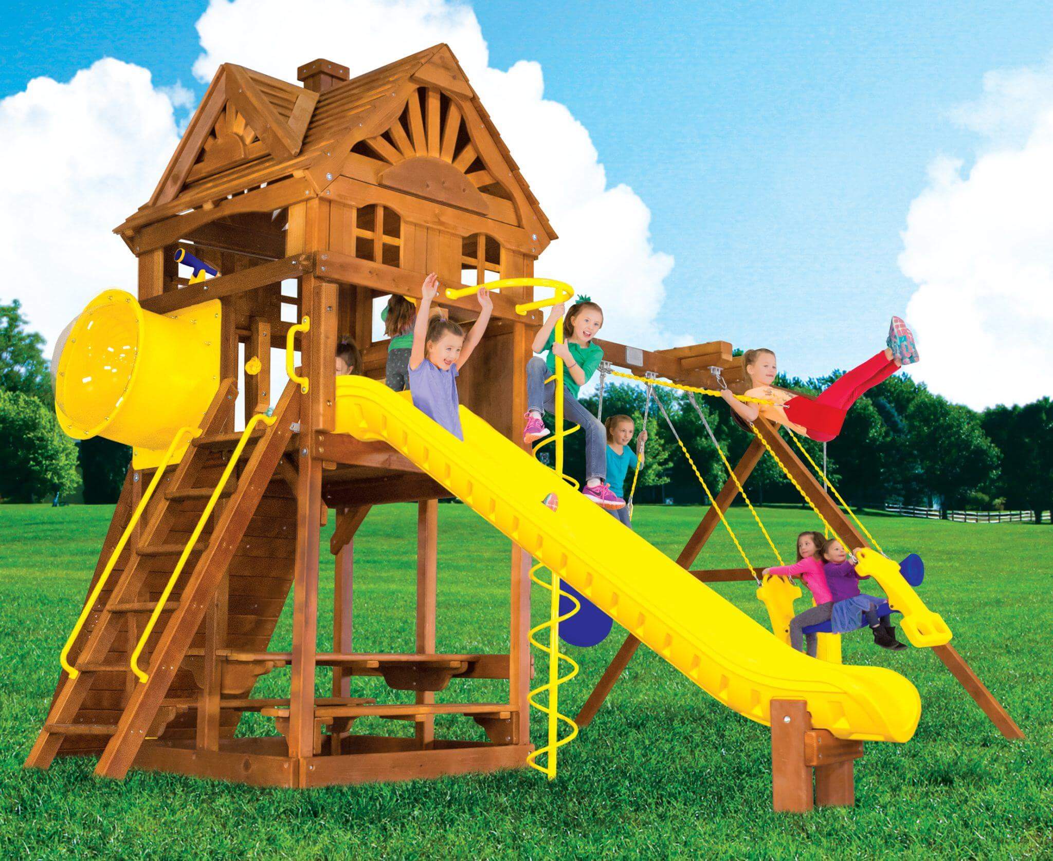 Rainbow Clubhouse Playsets | Rainbow Play Systems