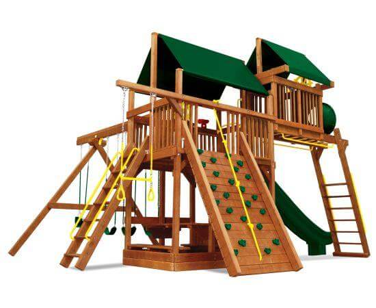 Monster Clubhouse Pkg IV Forest Green (41E) | Rainbow Play