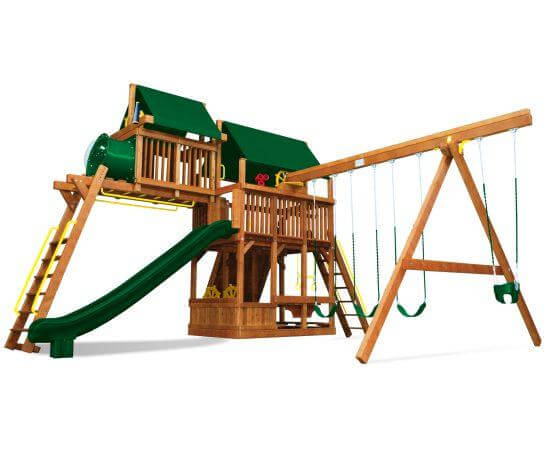 Monster Clubhouse Pkg IV Forest Green (41E) | Rainbow Play