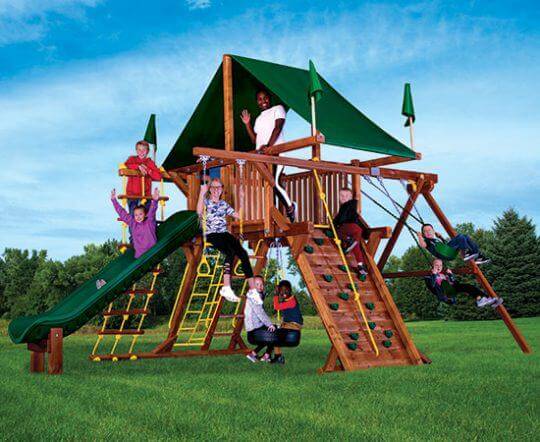 Rainbow Castle Swing Sets | Original Rainbow | Rainbow Play Systems
