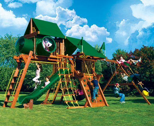 Rainbow Castle Swing Sets | Original Rainbow | Rainbow Play Systems